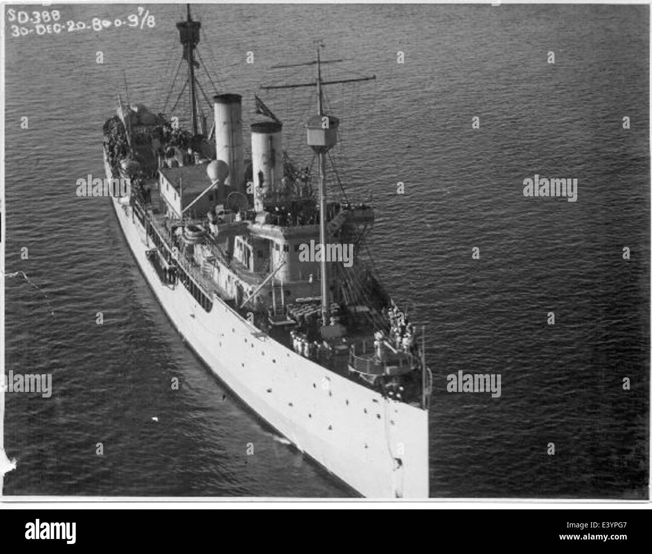 The USS Aroostook CM-3, a U.S. Navy minelayer ship, on display at the ...