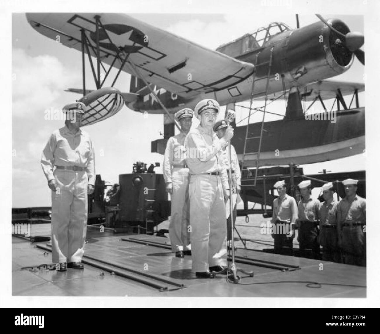 Uss fall river ca 131 Black and White Stock Photos & Images - Alamy