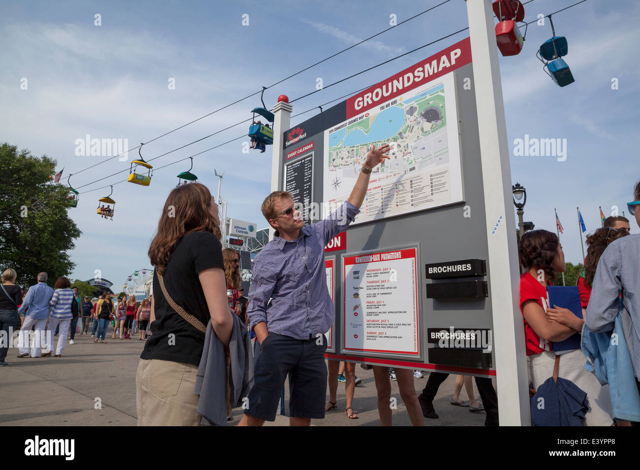 Map of milwaukee wisconsin hi-res stock photography and images - Alamy