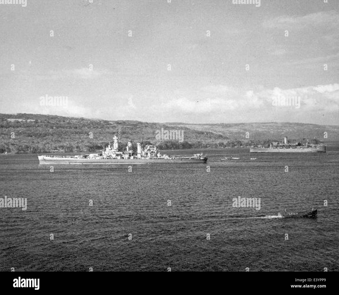 USS Washington BB-56 Stock Photo - Alamy