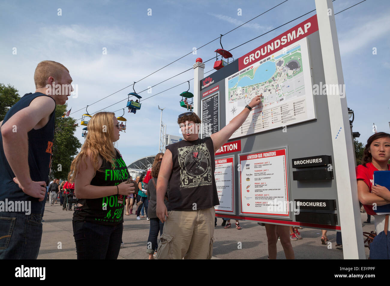 Map Of Milwaukee High Resolution Stock Photography and Images - Alamy