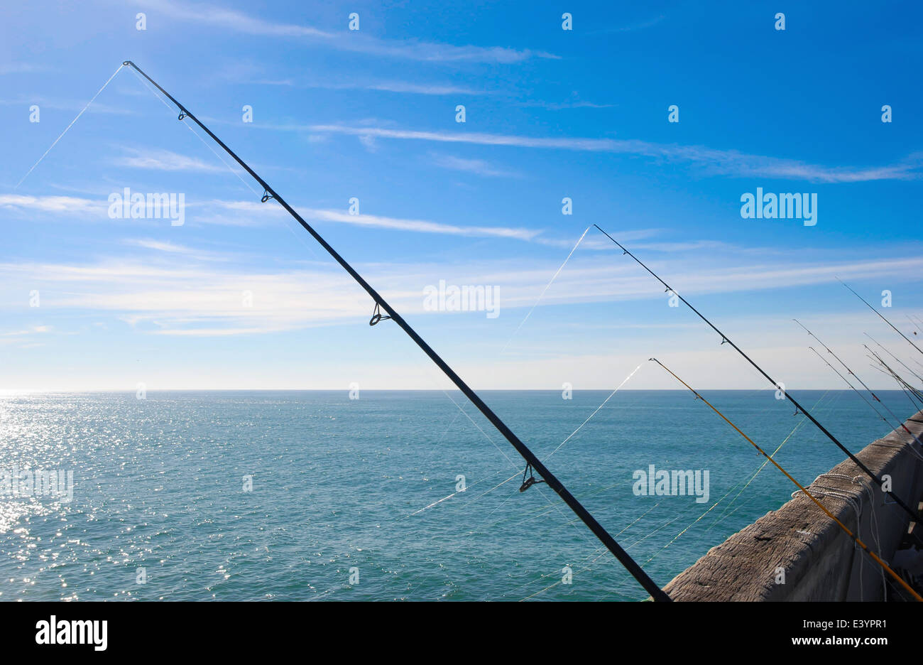 fishing on deep ocean Stock Photo - Alamy