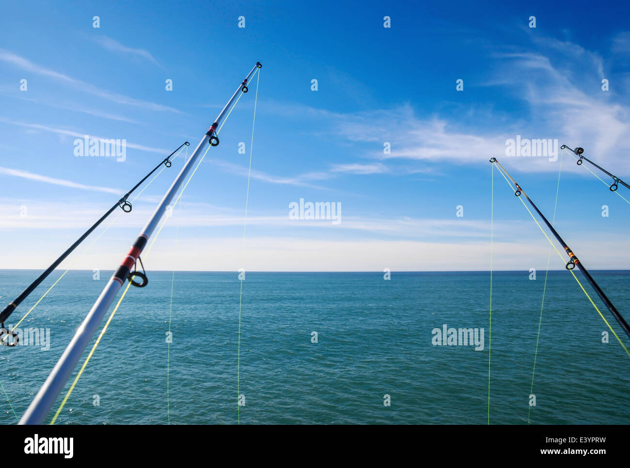 fishing on deep ocean Stock Photo - Alamy