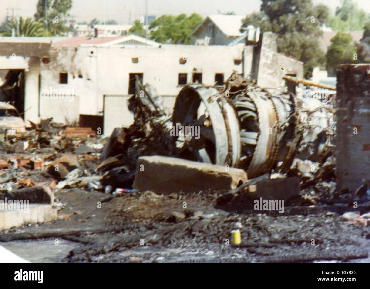 A photograph of a Boeing 727 aircraft, N533PS, involved in the tragic ...