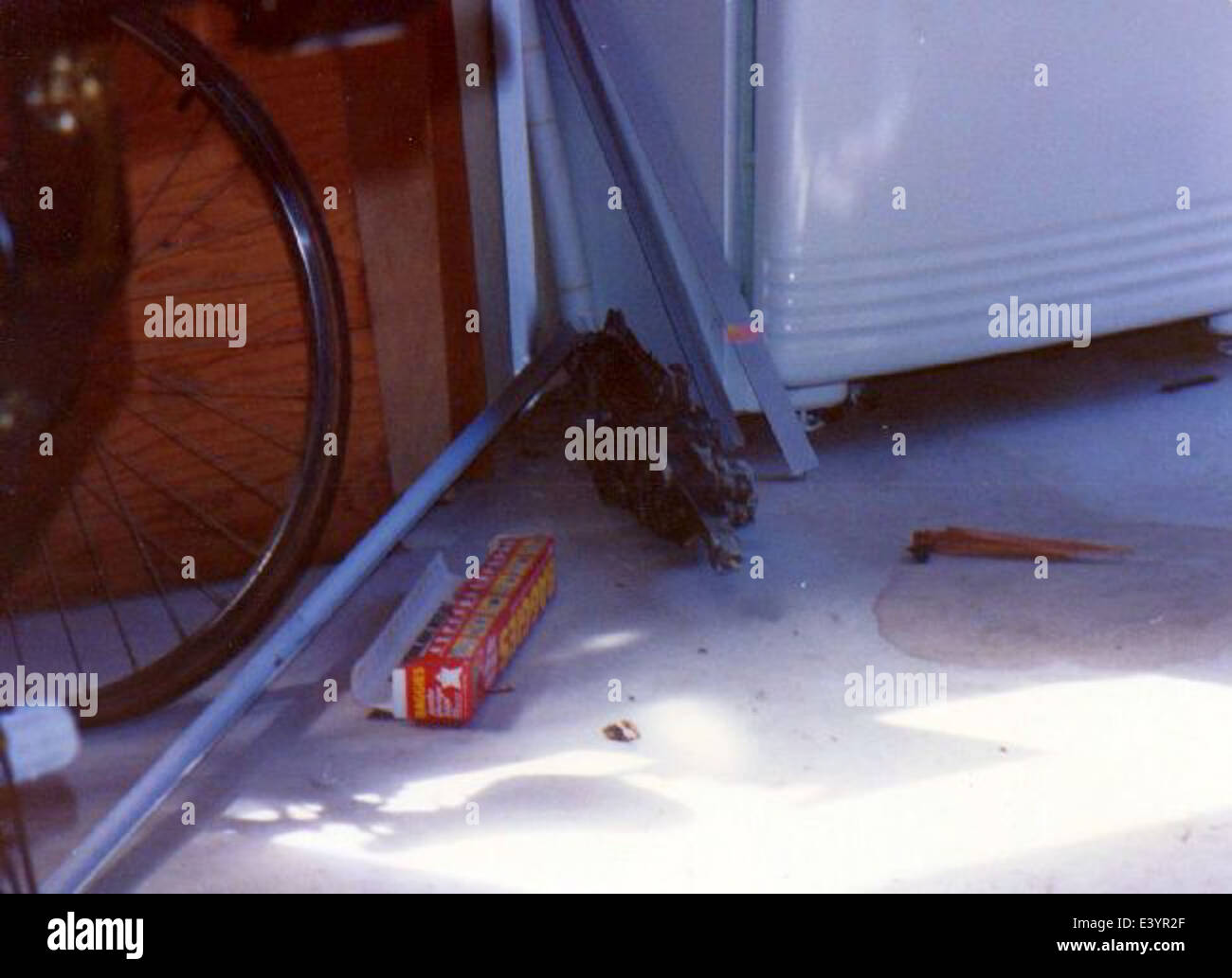 A photograph of a Boeing 727 aircraft, identified as N533PS, involved ...