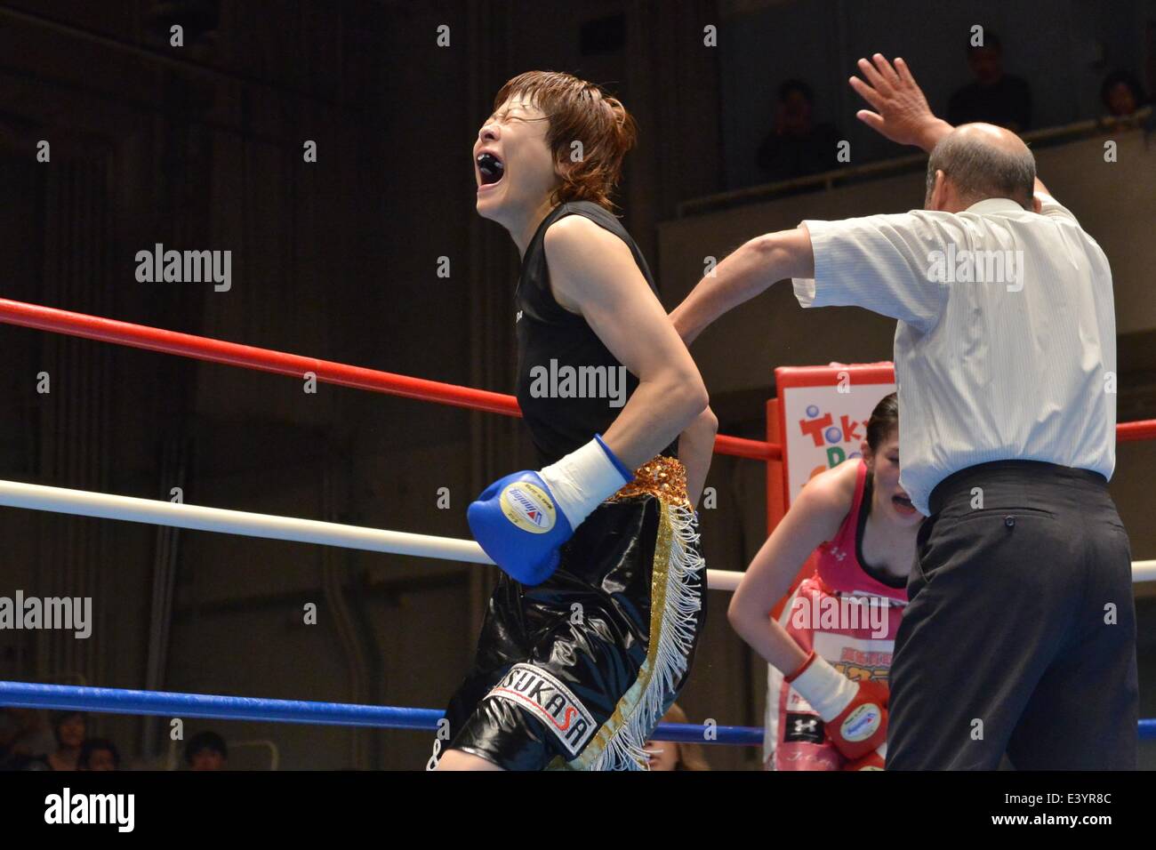 Tokyo, Japan. 24th June, 2014. Kai Johnson (JPN) Boxing : Kai Johnson ...