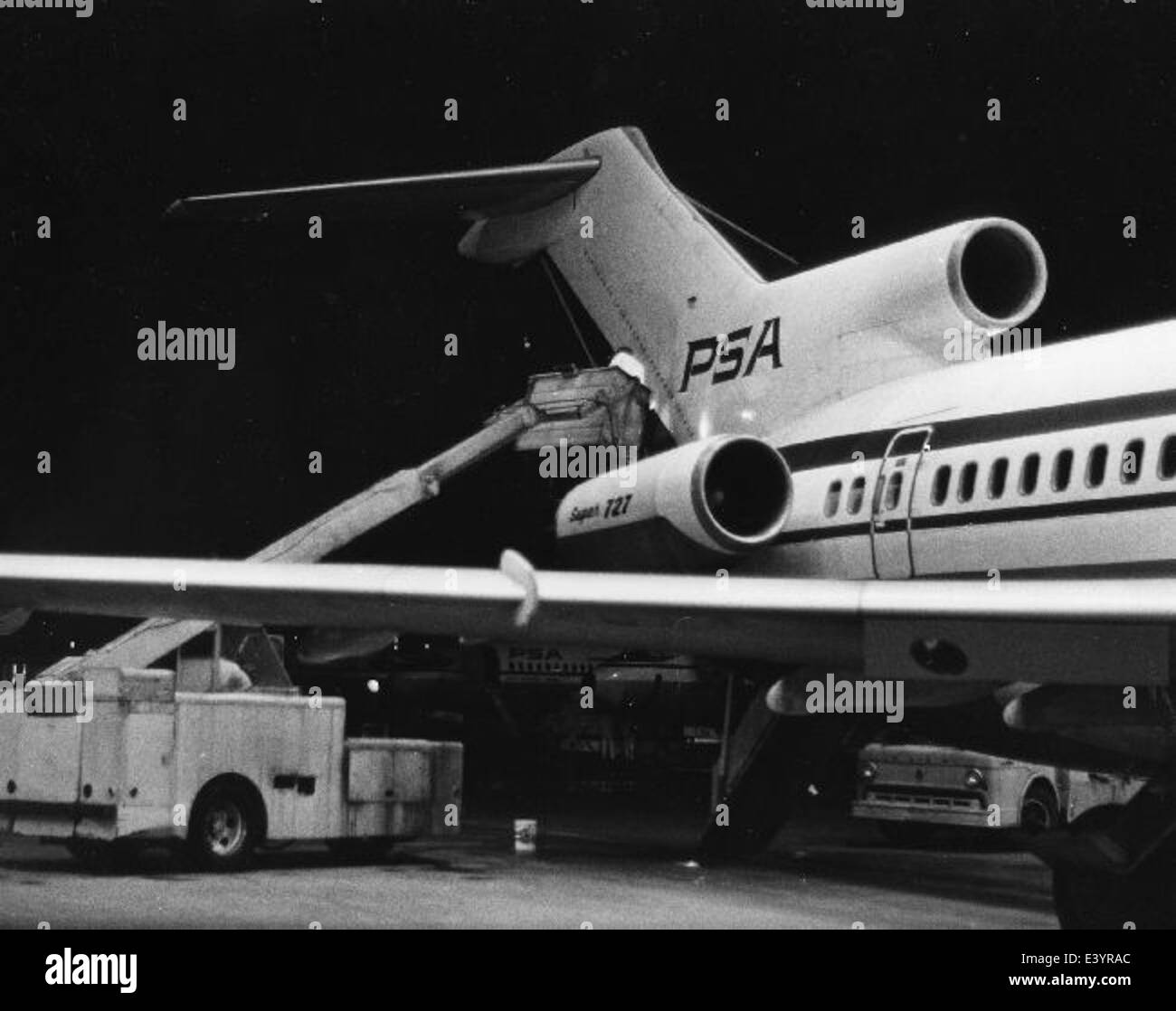 A photograph from Pacific Southwest Airlines (PSA), capturing a moment ...