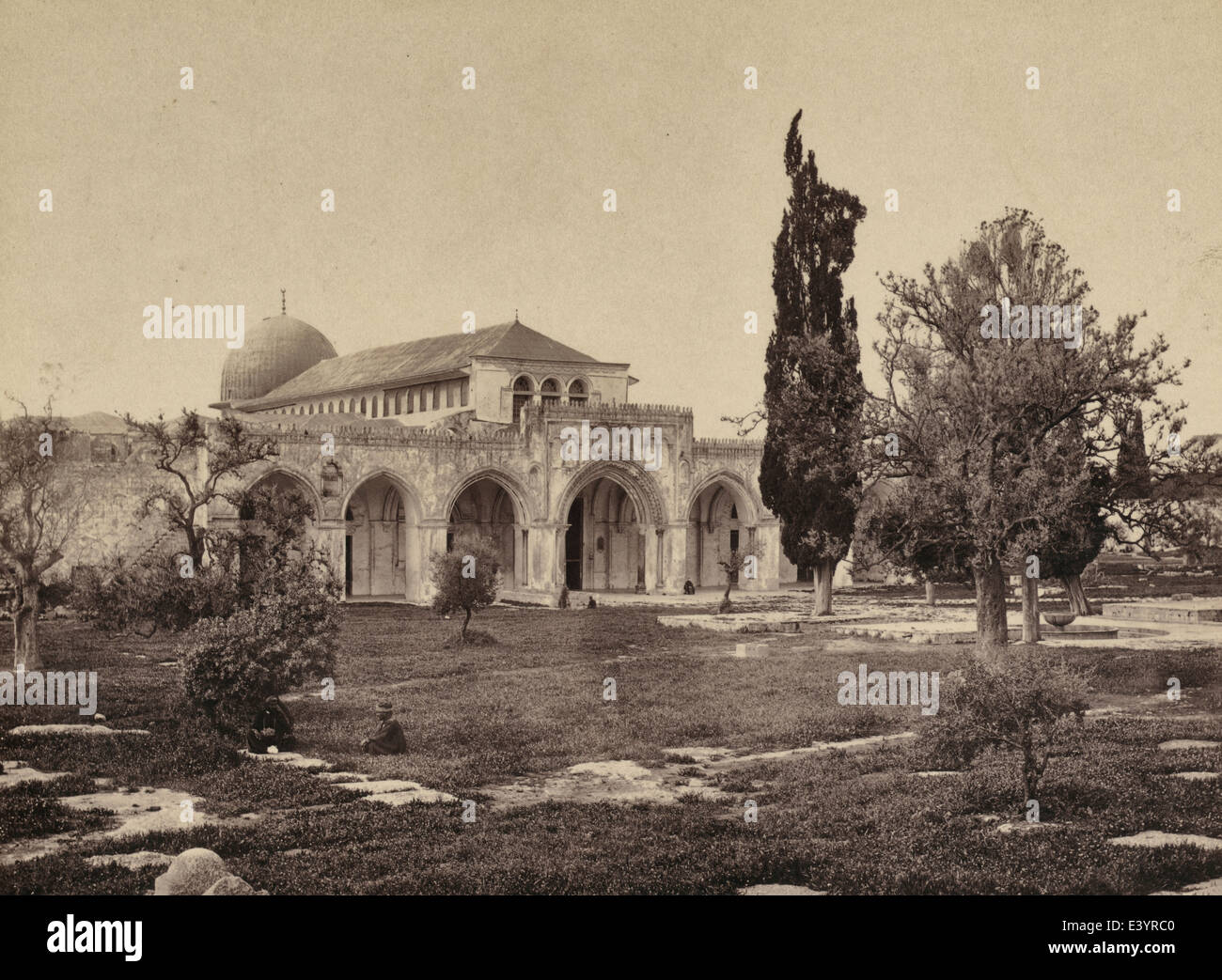 Mosque of Asha, Jerusalem, Israel - Exterior view of al-Aqṣá Mosque ...