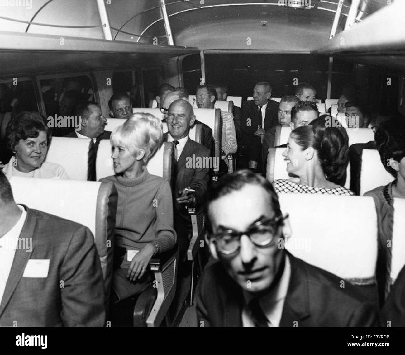 A Pacific Southwest Airlines flight attendant from flight 031, captured ...