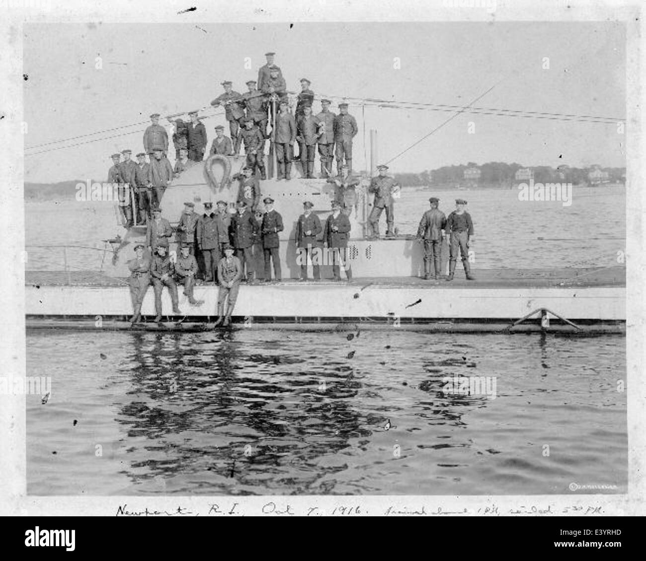 A photograph of the German U-53 submarine, a World War II-era U-boat ...