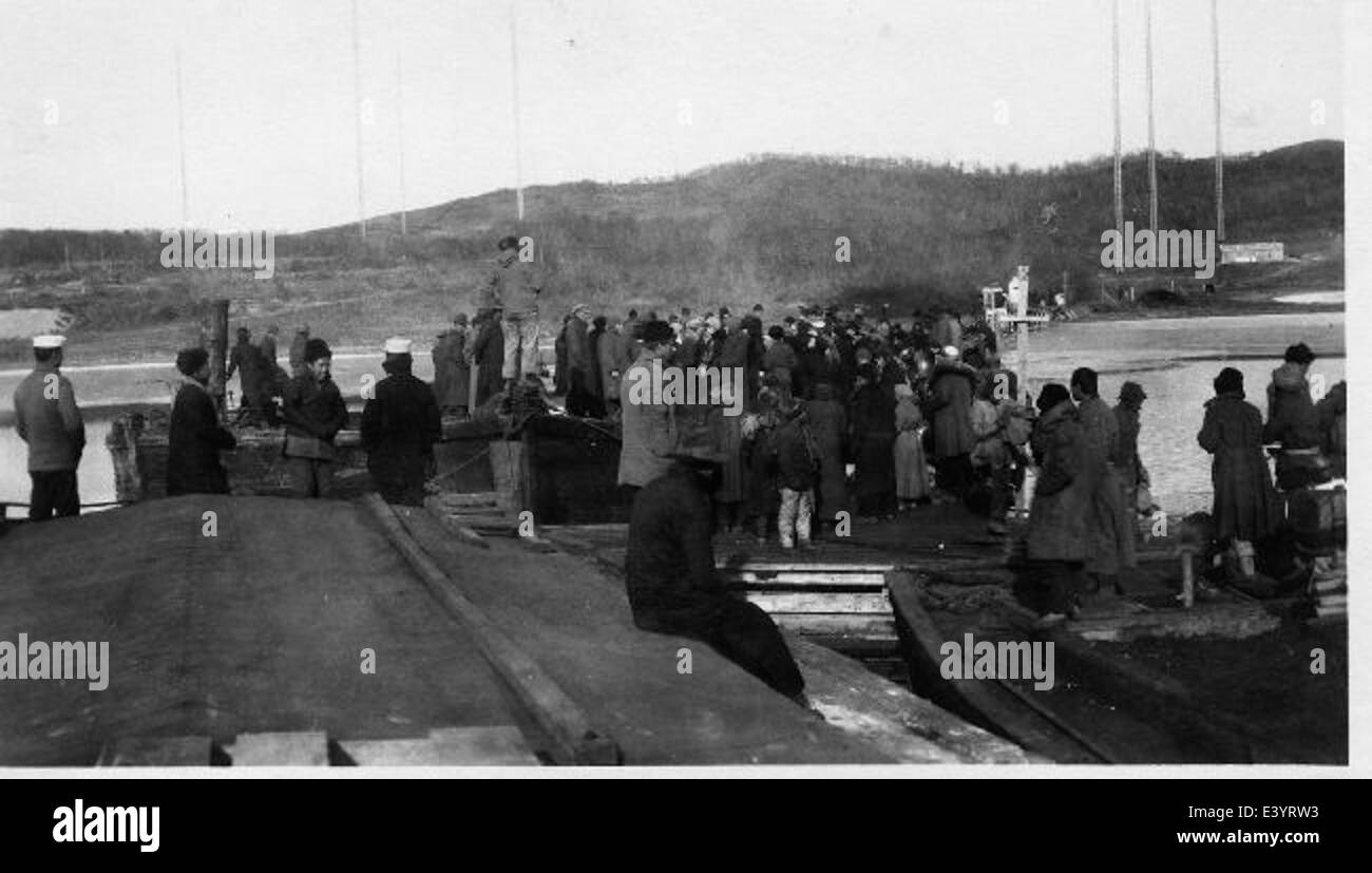 A historical photograph of the Bogan aircraft, capturing an early ...