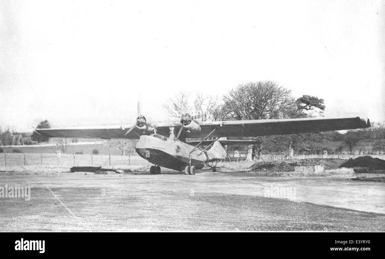 A photograph of the PBY-5 Catalina, a versatile amphibious aircraft ...