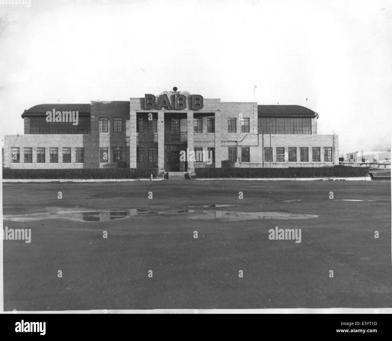 Photograph of the Charles Babb Company, an entity related to early ...