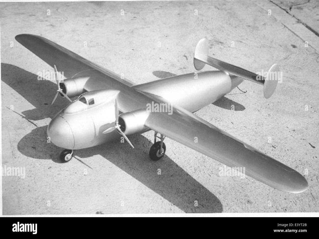A photograph of the BABBCO cargo plane from 1937, illustrating its ...