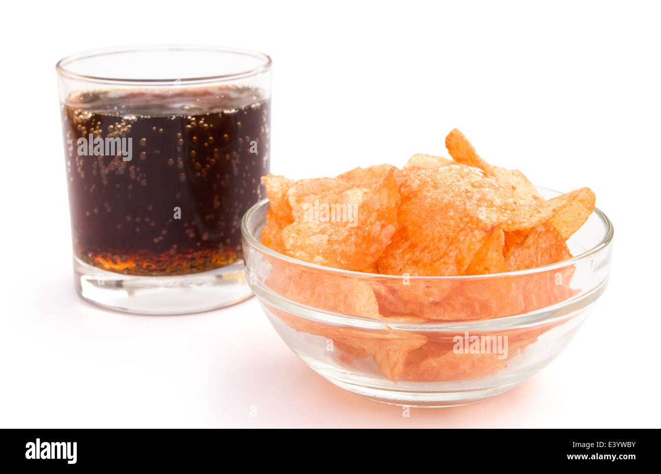 Chips and cola hi-res stock photography and images - Alamy