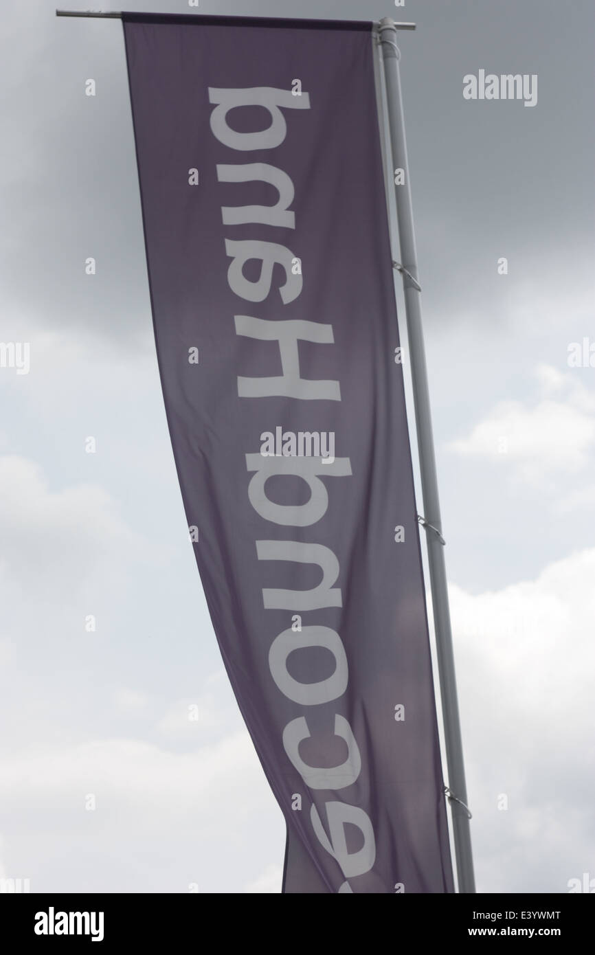 Second hand banner Stock Photo - Alamy