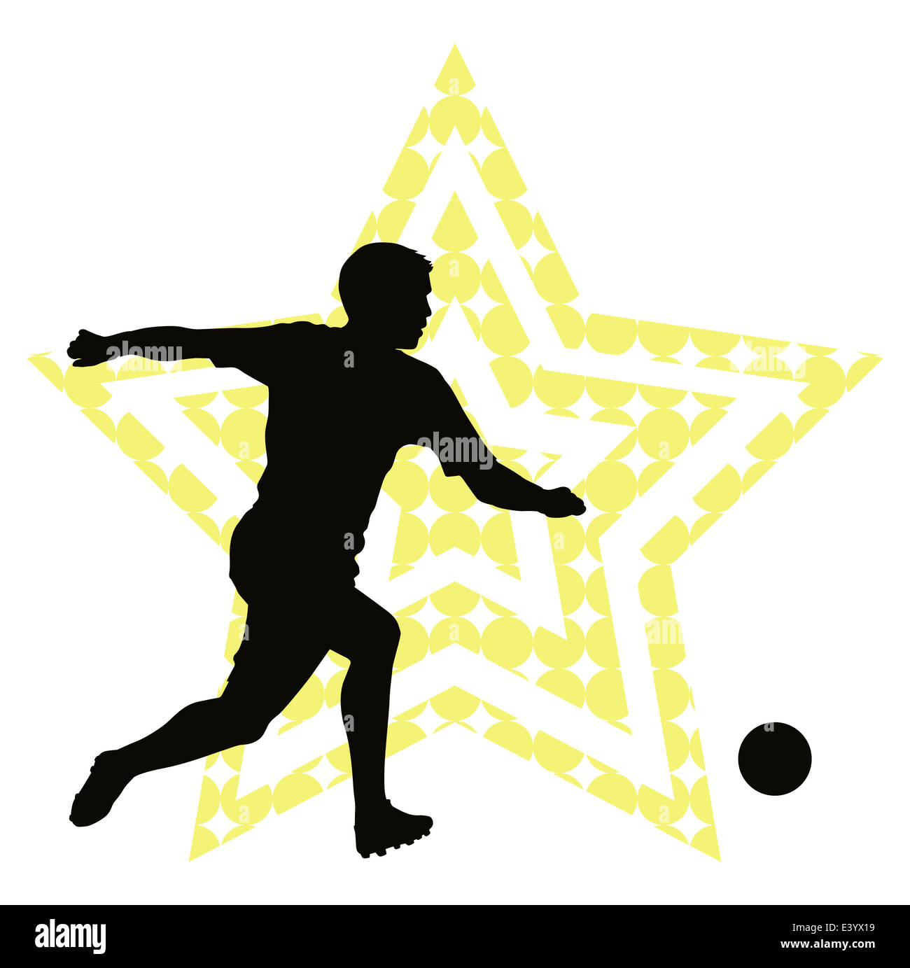 Soccer star concept Stock Photo - Alamy