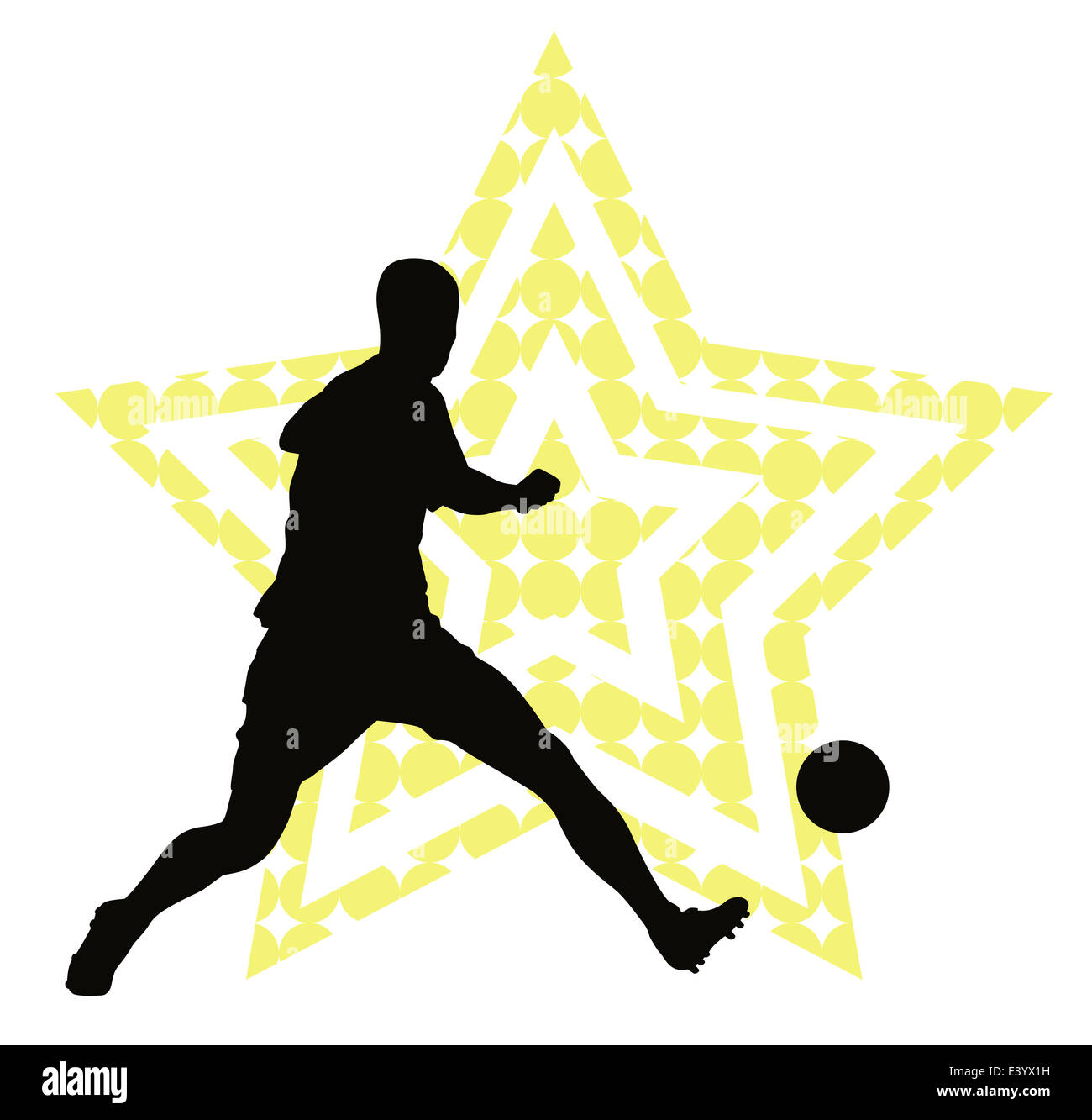 Soccer star concept Stock Photo - Alamy