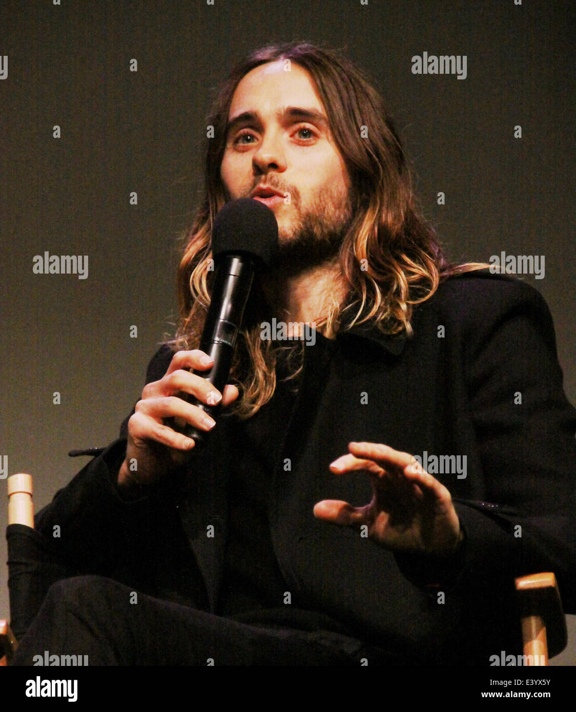 Jared Leto talks about his documentary movie Artifact at the Apple SoHo ...