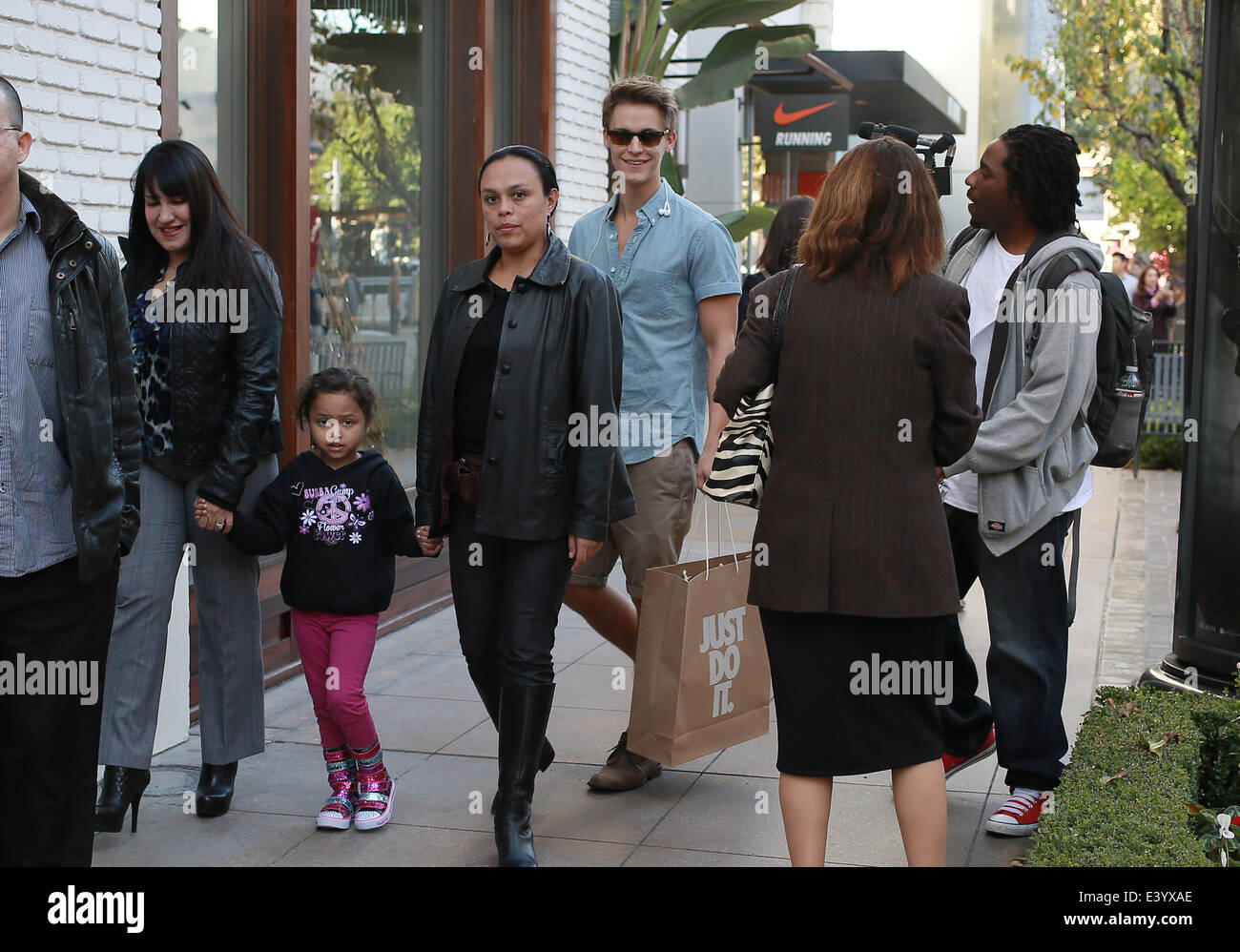 Australian Actor Rhys Wakefield Shops at the Grove Featuring: Rhys ...