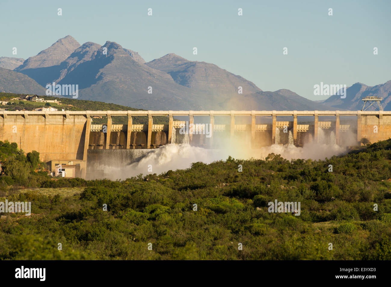 Clanwilliam Dam on the Olifants River, Clanwilliam, South Africa Stock ...