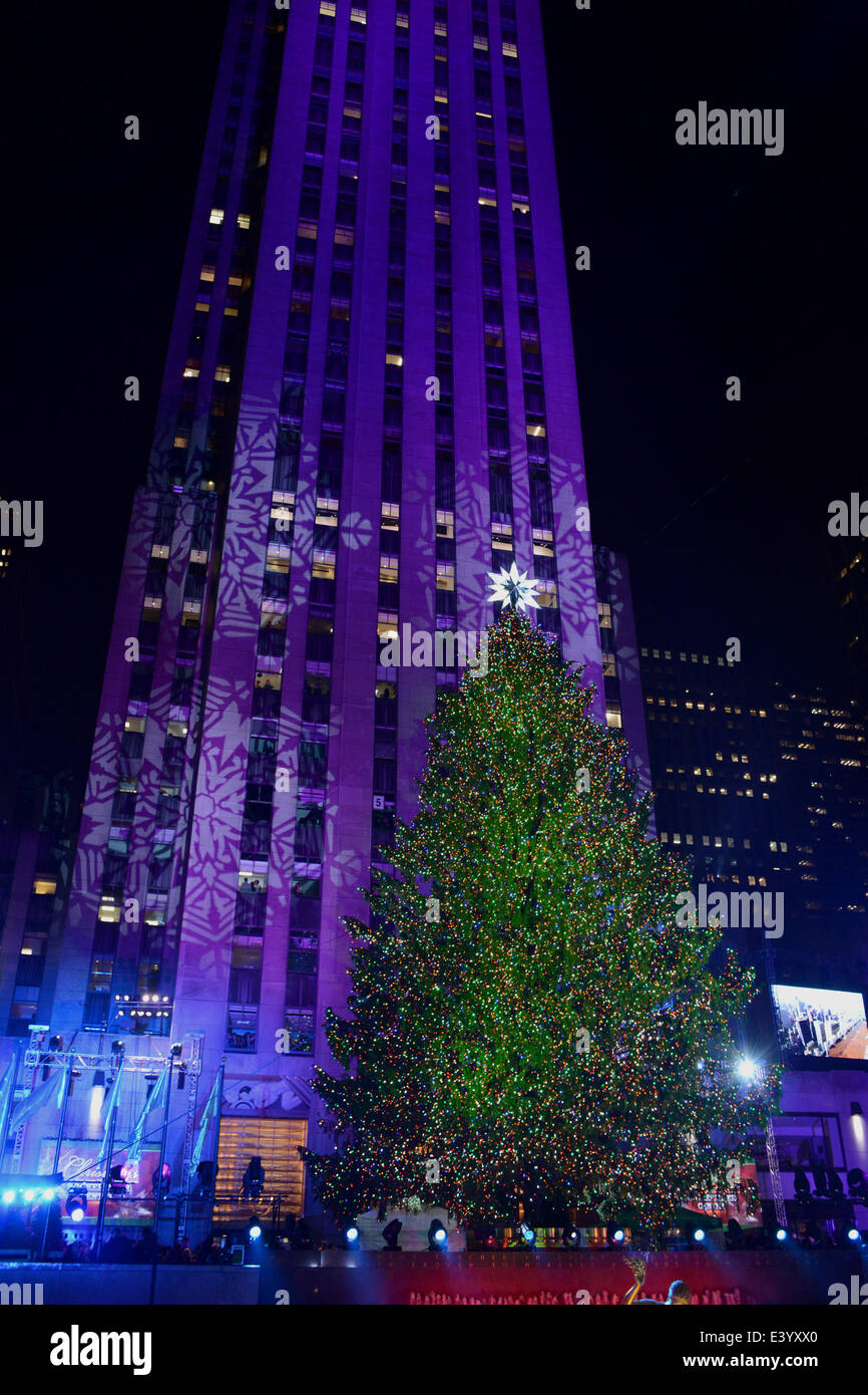 81st annual Rockefeller Center Christmas Tree Lighting Ceremony ...