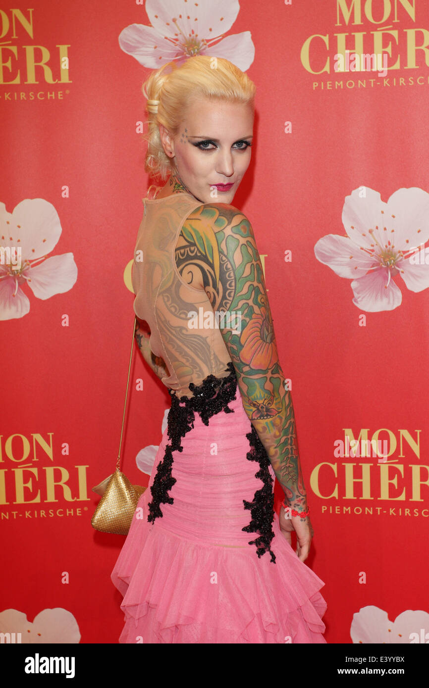 Celebrities attending the annual Mon Cheri Barbara Tag at Postpalast ...