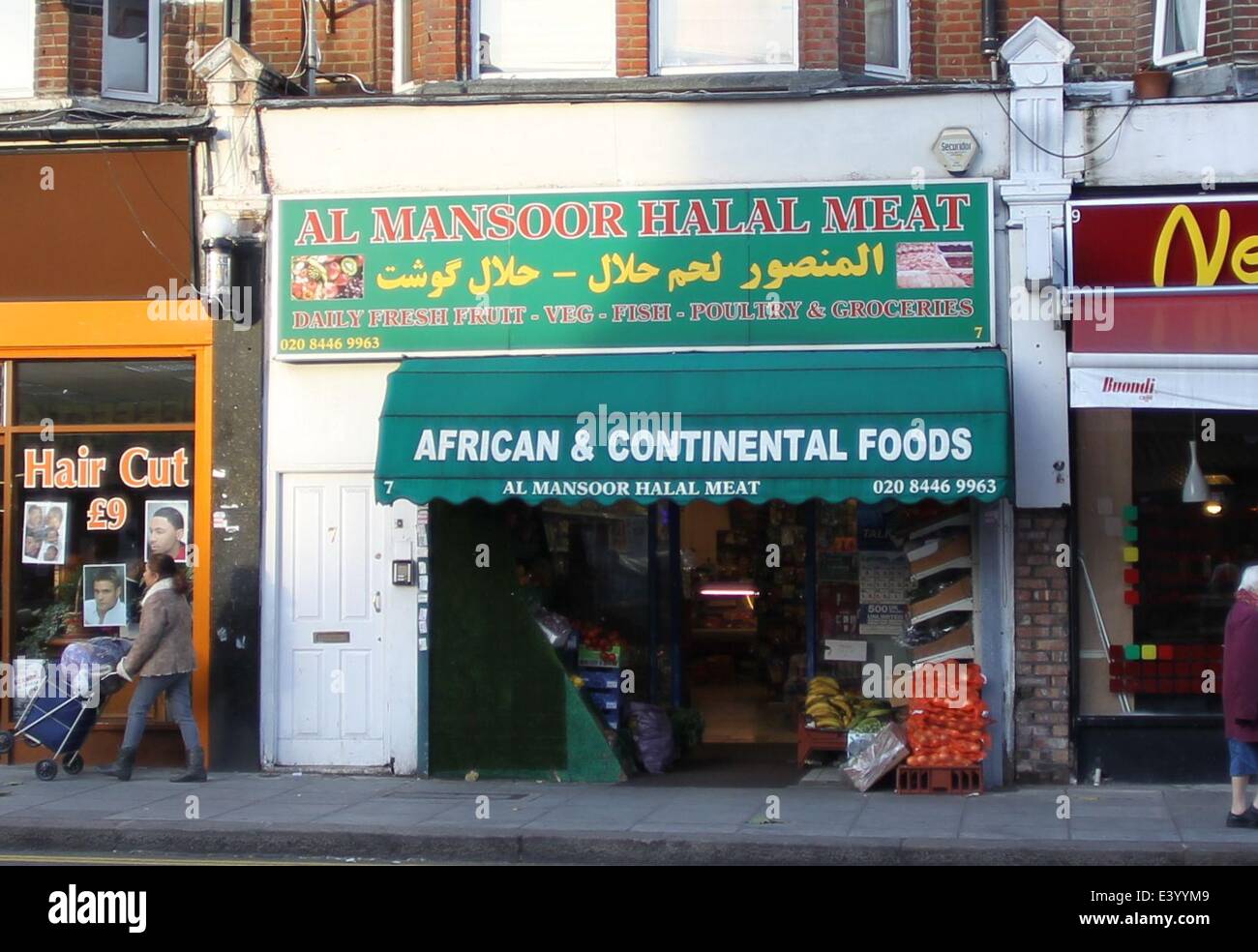 London eastern european shop hi-res stock photography and images - Alamy