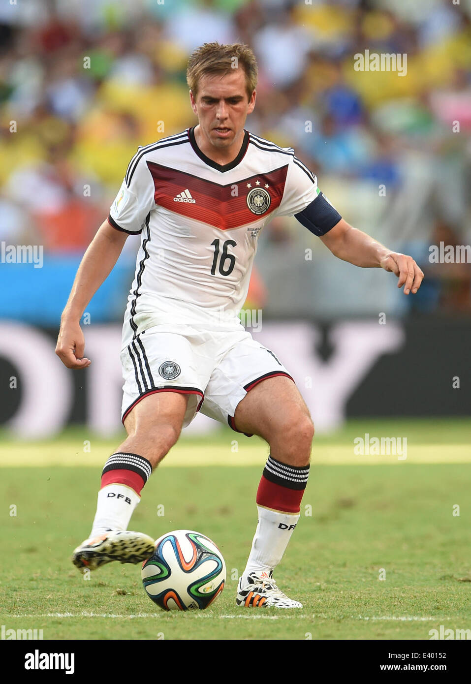 Philipp Lahm of Germany in action during the FIFA World Cup 2014 group ...