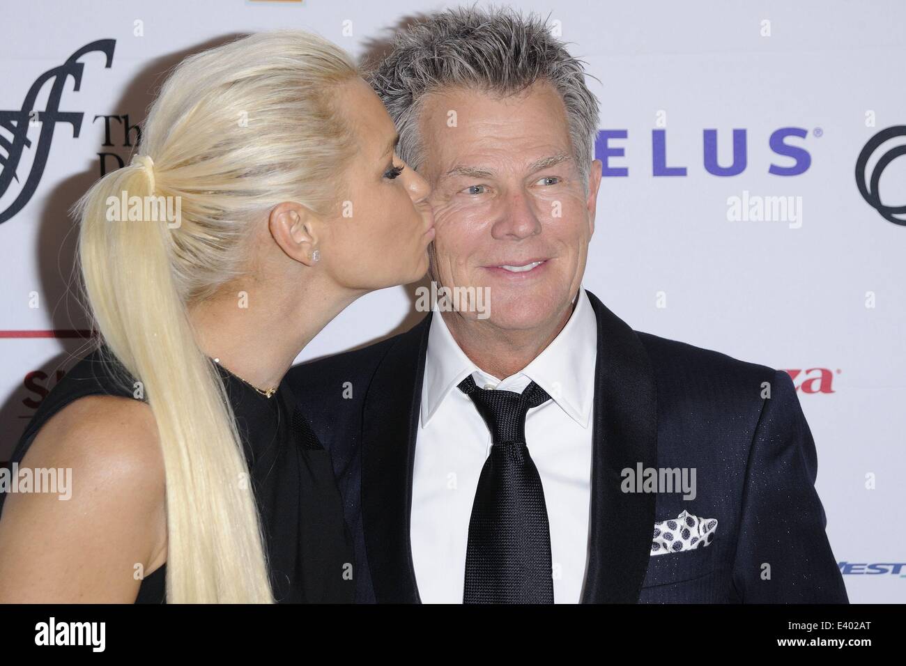 Arrival at the David Foster Foundation Miracle Concert at the Allstream ...