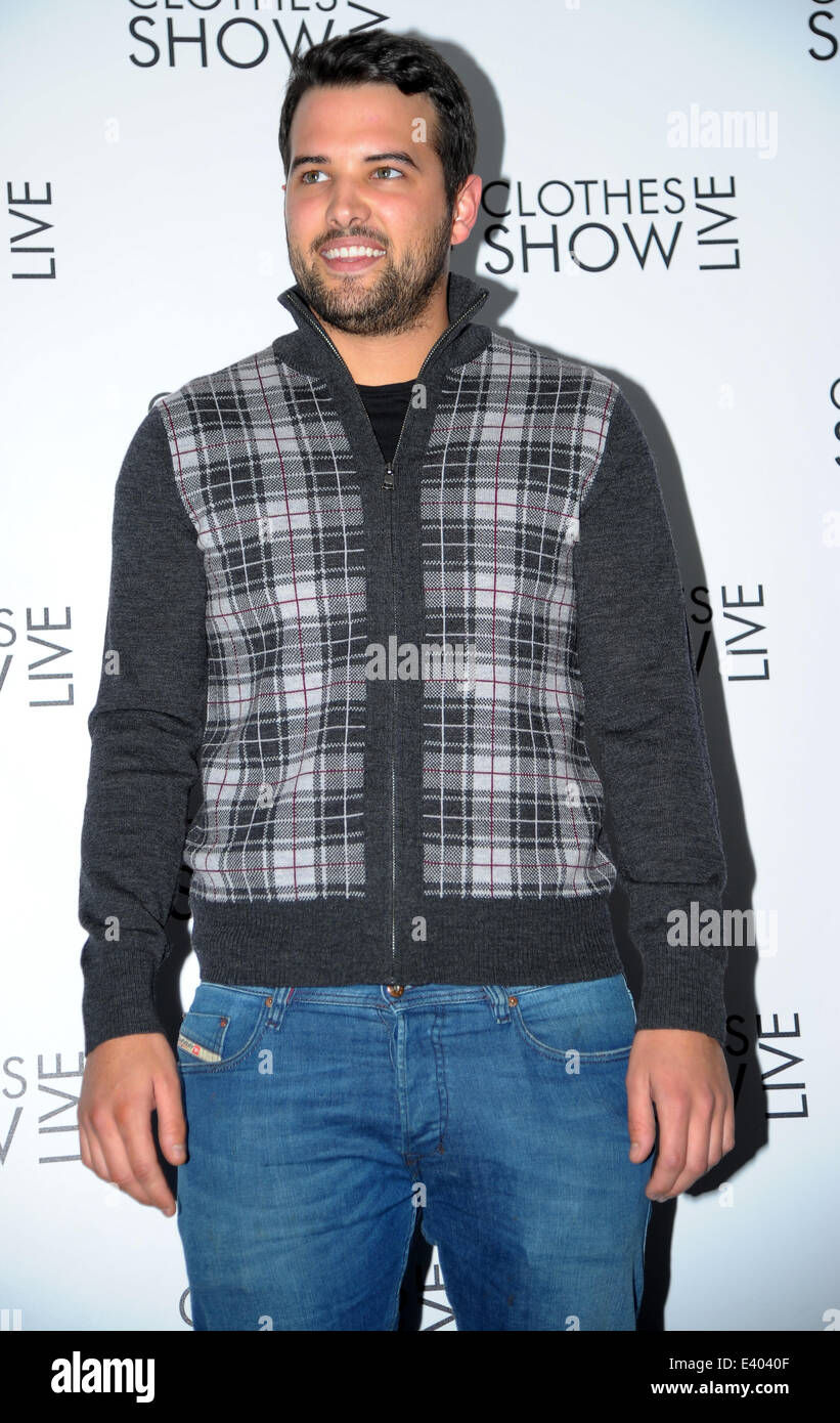 Clothes Show Live at Birmingham's NEC - Day 1 Featuring: Ricky Rayment ...