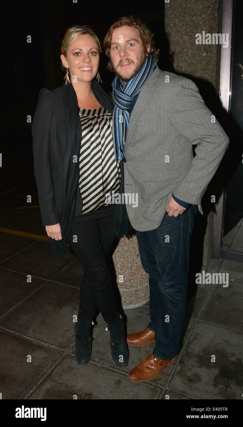 Guests at The Late Late Show, Dublin Featuring: Peter Coonan & Kim O ...