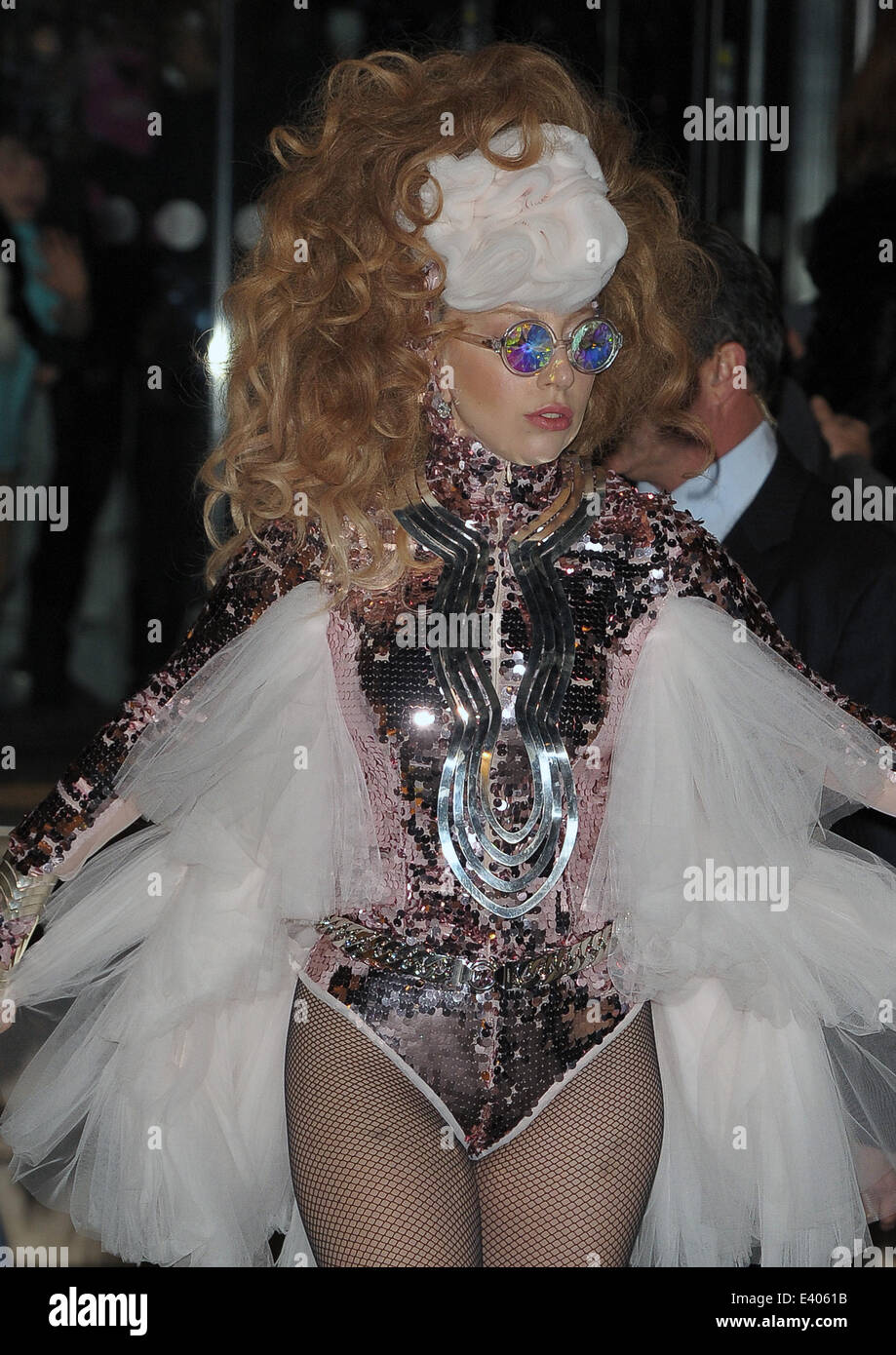 Lady Gaga Sequined Undergarment