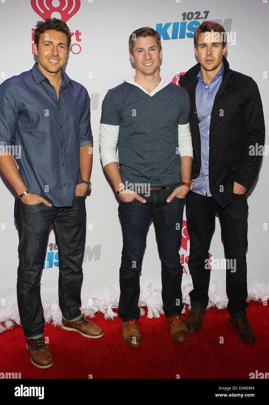 KIIS FM's Jingle Ball At Staples Center Featuring: Zack Kalter,Drew ...