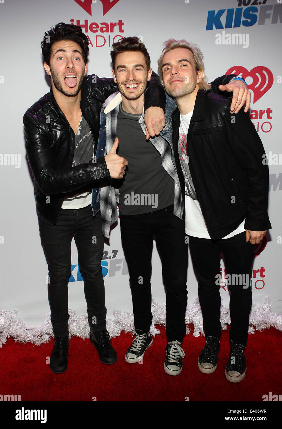 KIIS FM's Jingle Ball At Staples Center Featuring: Soren Hansen,David ...