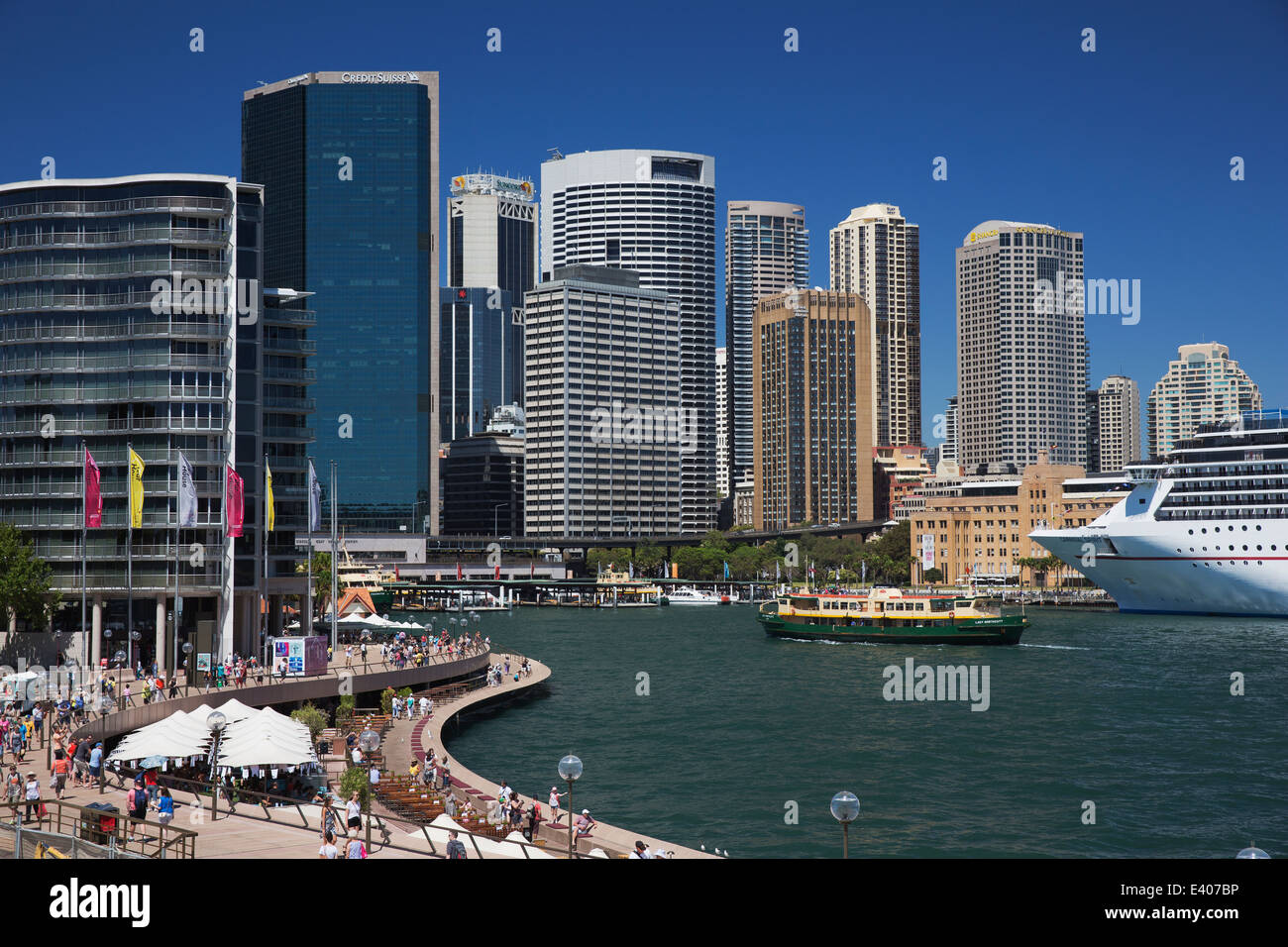 Circular Quay and the CBD Stock Photo - Alamy