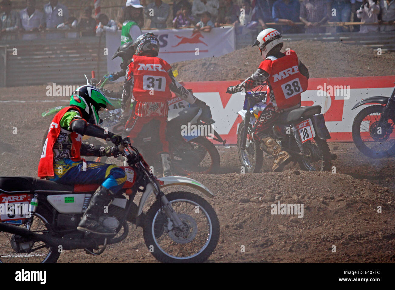 Dirt Track Motorcycle Racing Stock Photo - Alamy