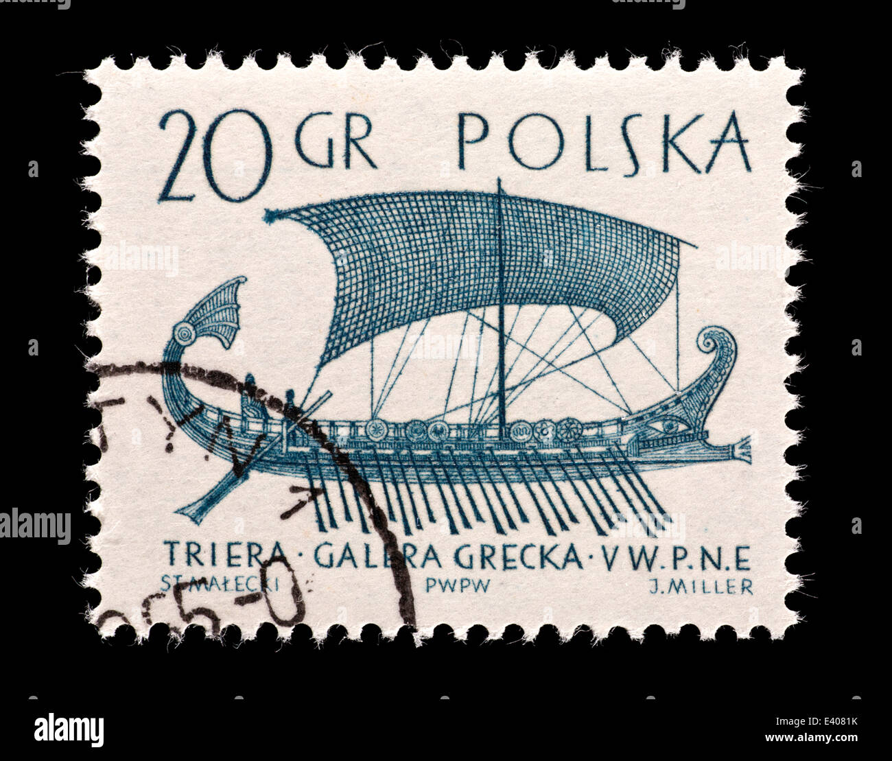 Greek postage stamp hi-res stock photography and images - Alamy
