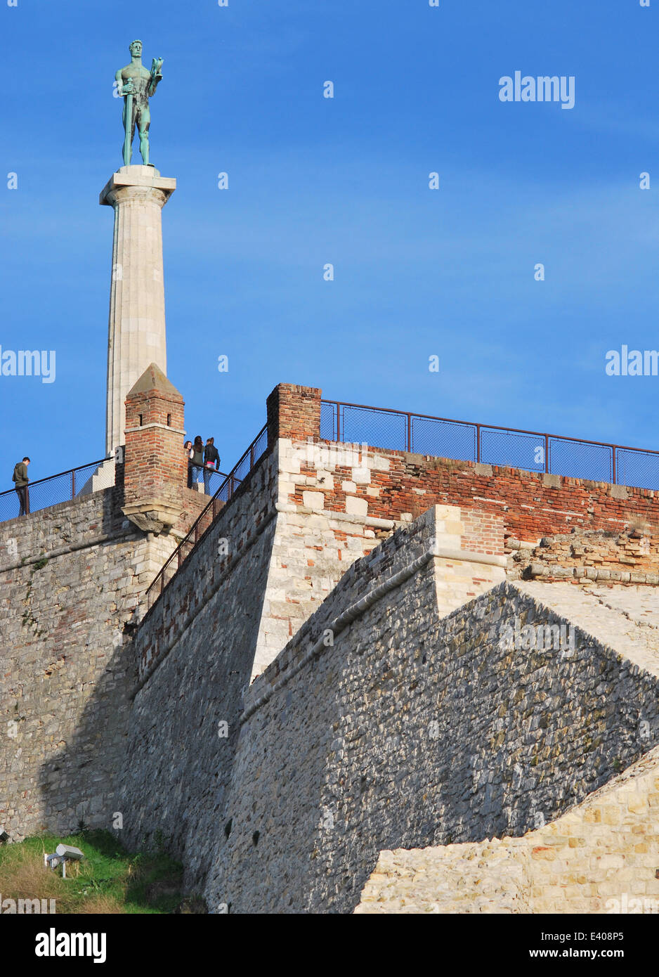 Park in Belgrade called kalemegdan Stock Photo - Alamy