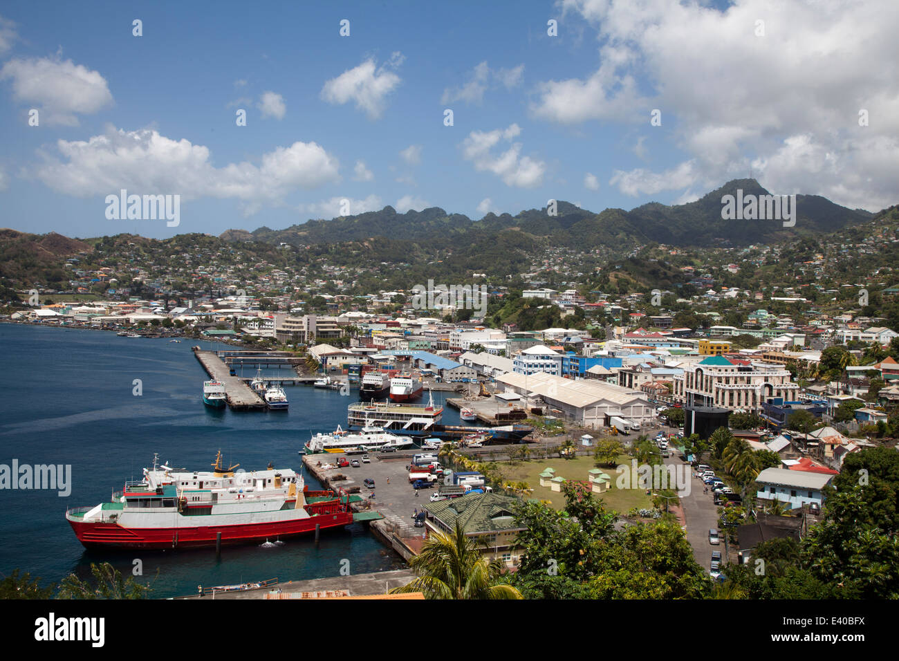 Kingstown capital of st vincent hi-res stock photography and images - Alamy