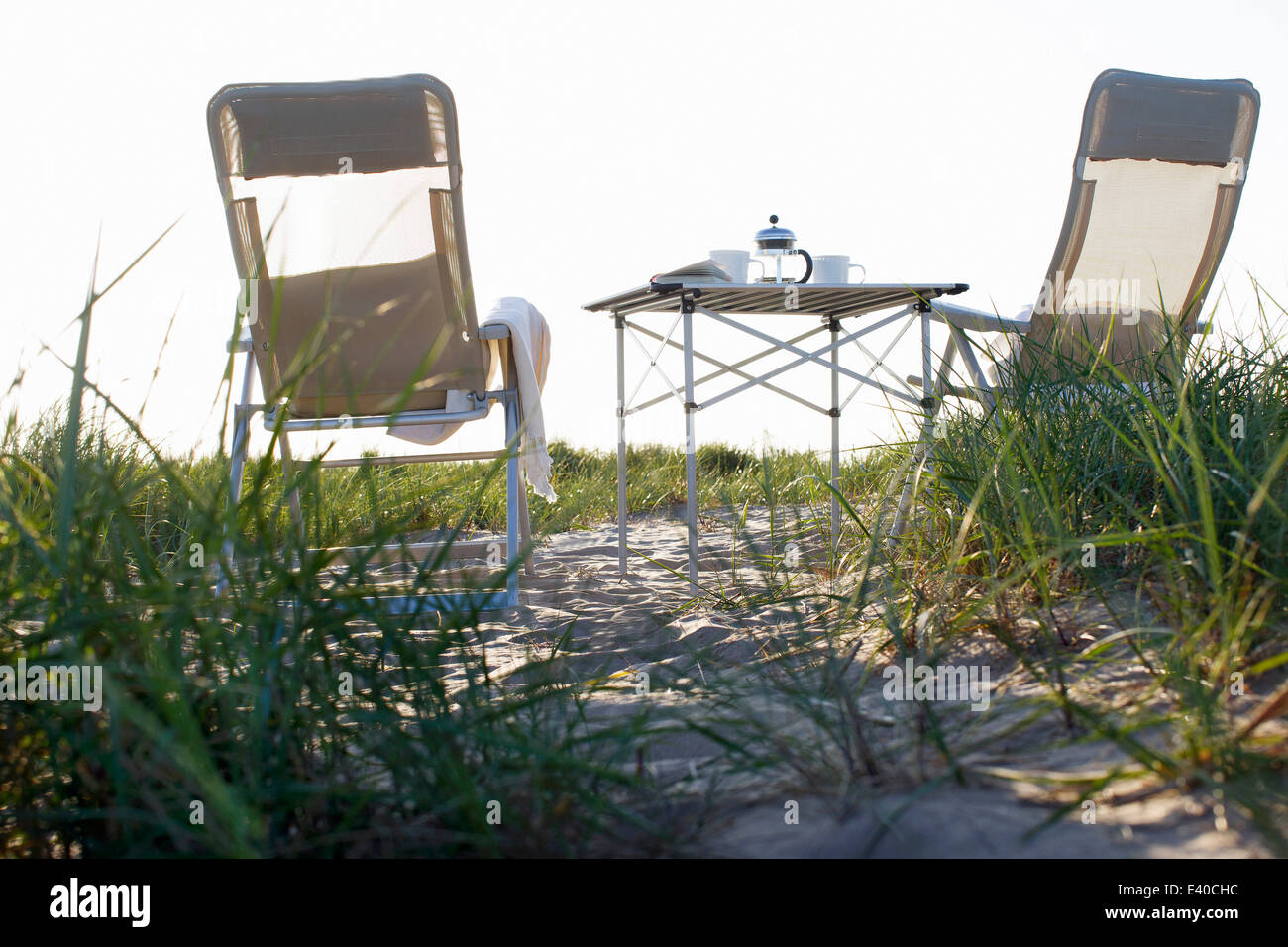 Picnic chairs hi-res stock photography and images - Alamy
