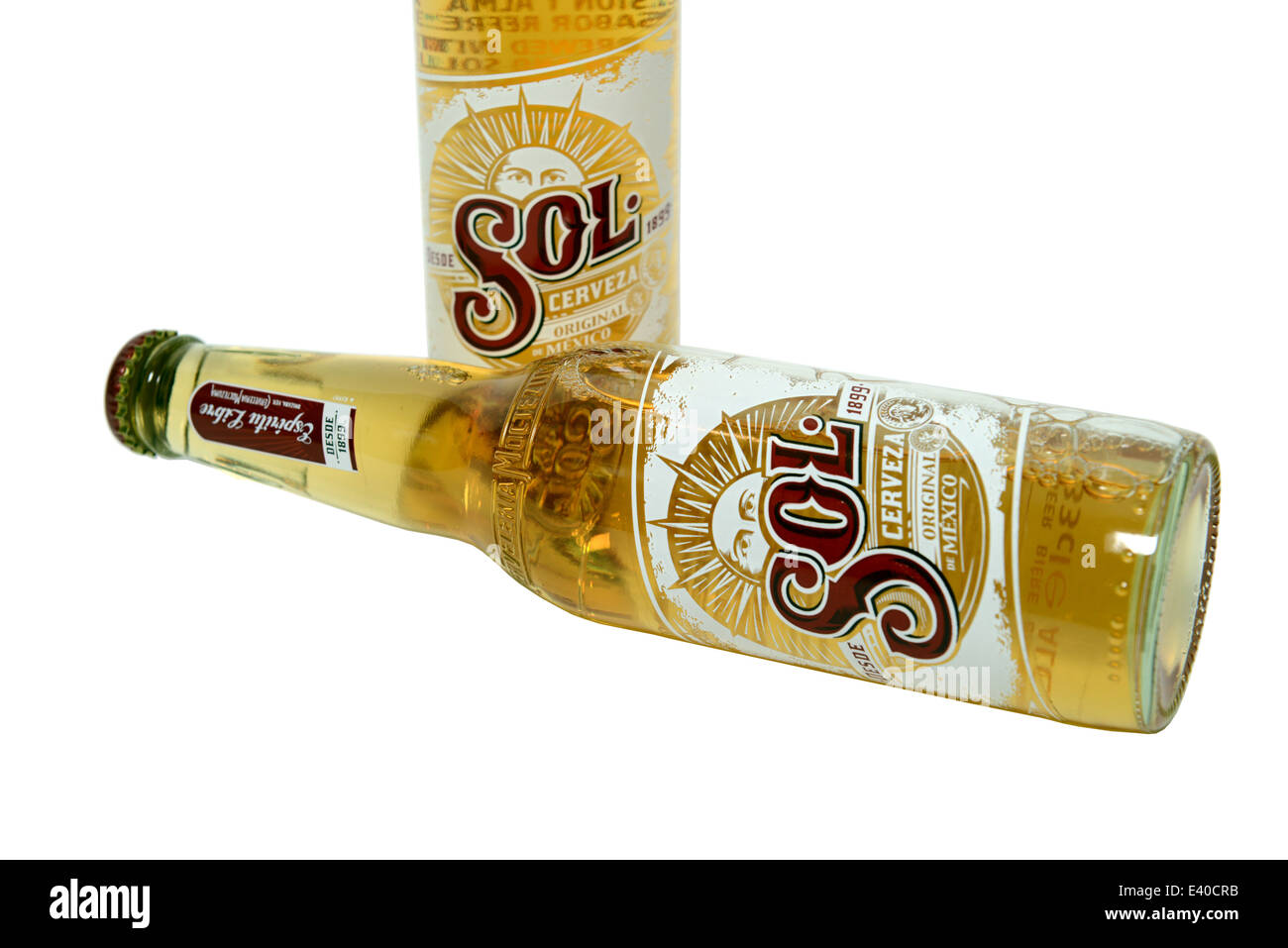 Sol beer bottle hi-res stock photography and images - Alamy