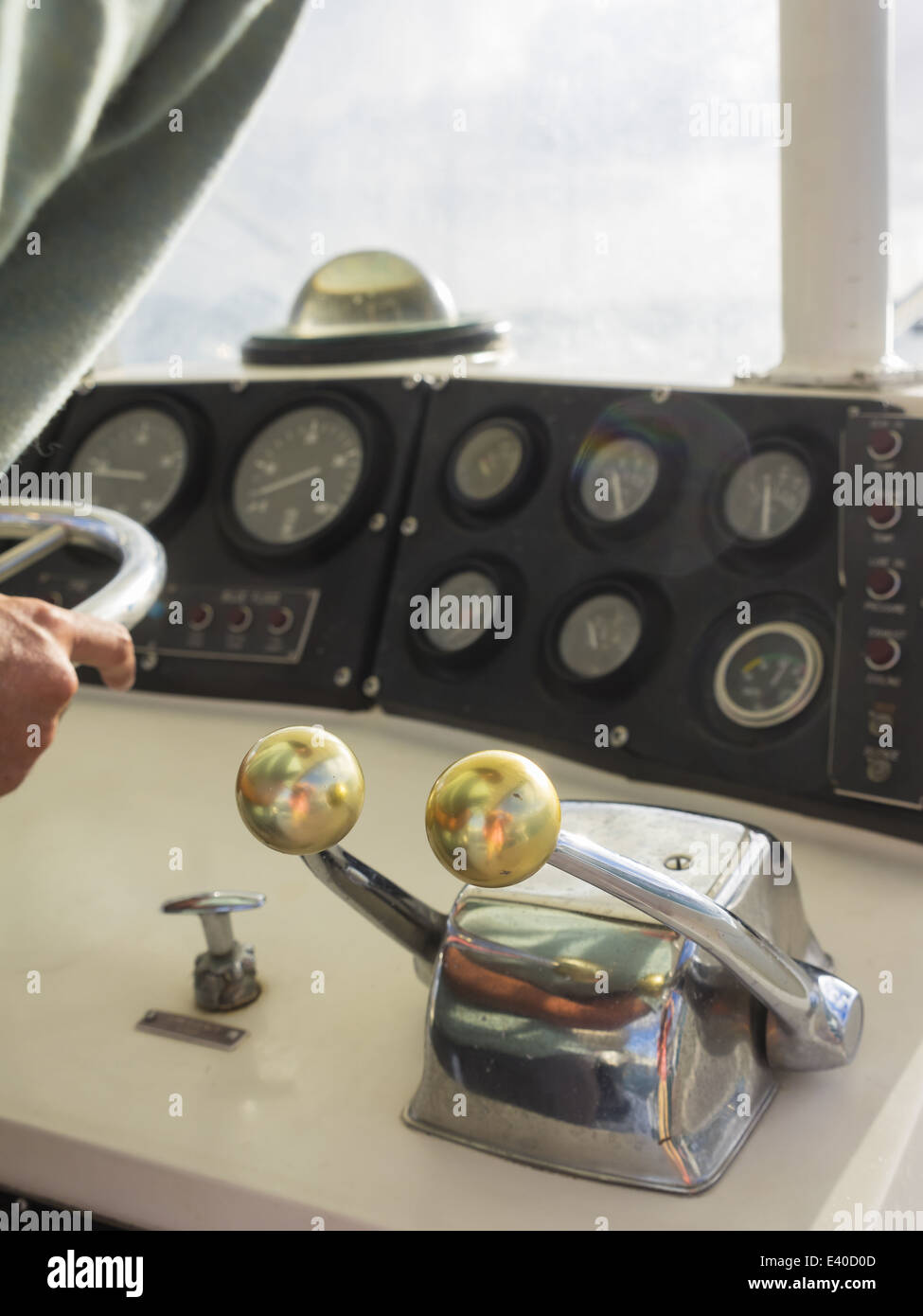 Ship engine control hi-res stock photography and images - Alamy