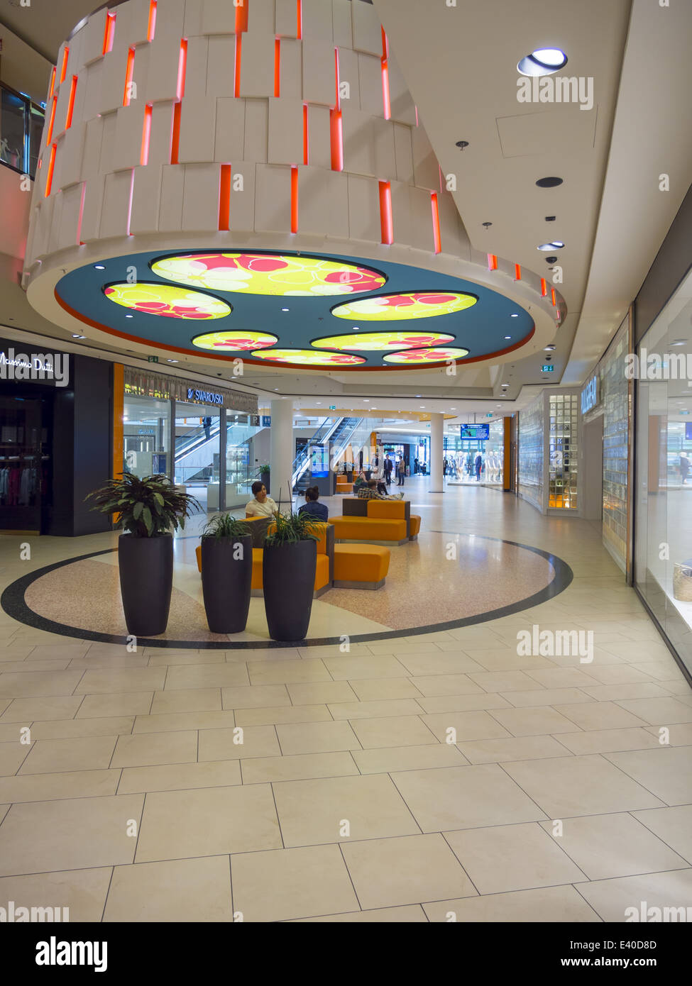 Germany, Hesse, Frankfurt, Shopping mall Skyline Plaza Stock Photo - Alamy