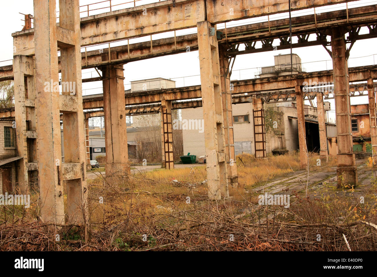 Old factory structures hi-res stock photography and images - Alamy