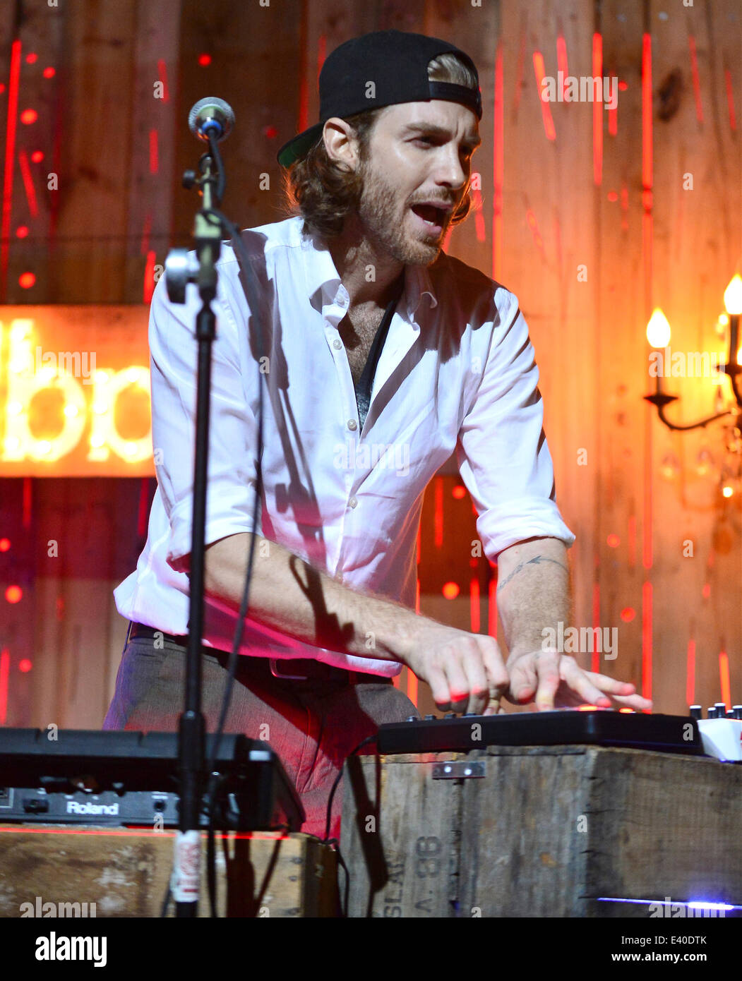 Chelsea Tyler performs live with BadBad at Stache Featuring: Jon Foster ...