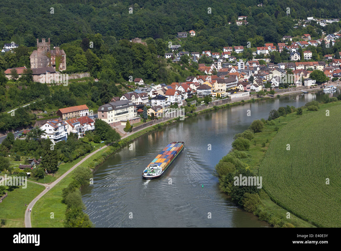 Navigation on the neckar hi-res stock photography and images - Alamy