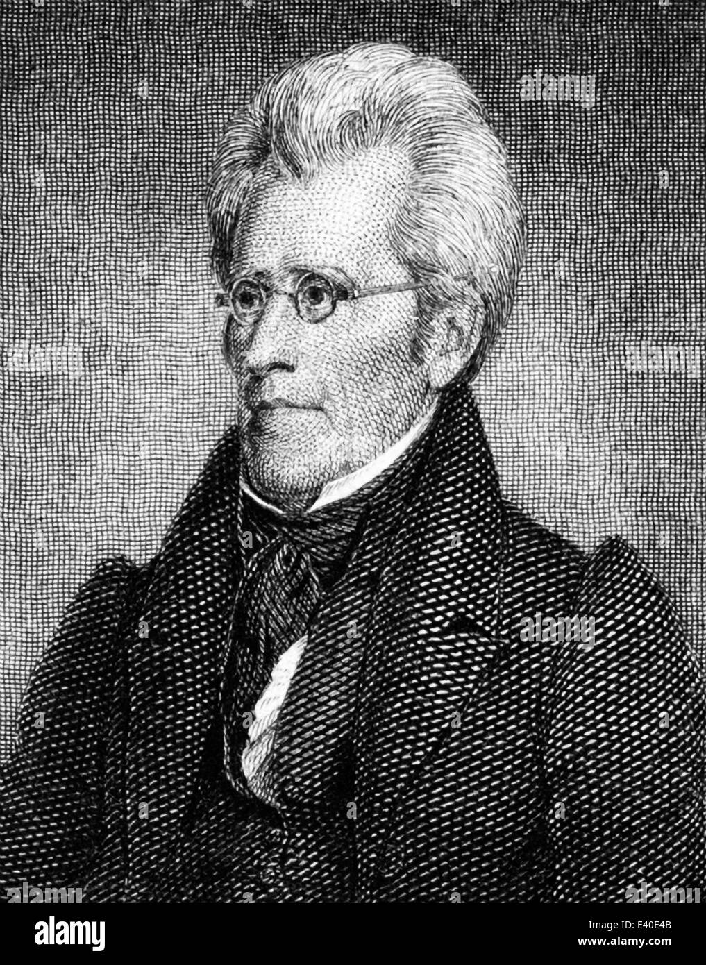 Portrait andrew jackson Black and White Stock Photos & Images - Alamy