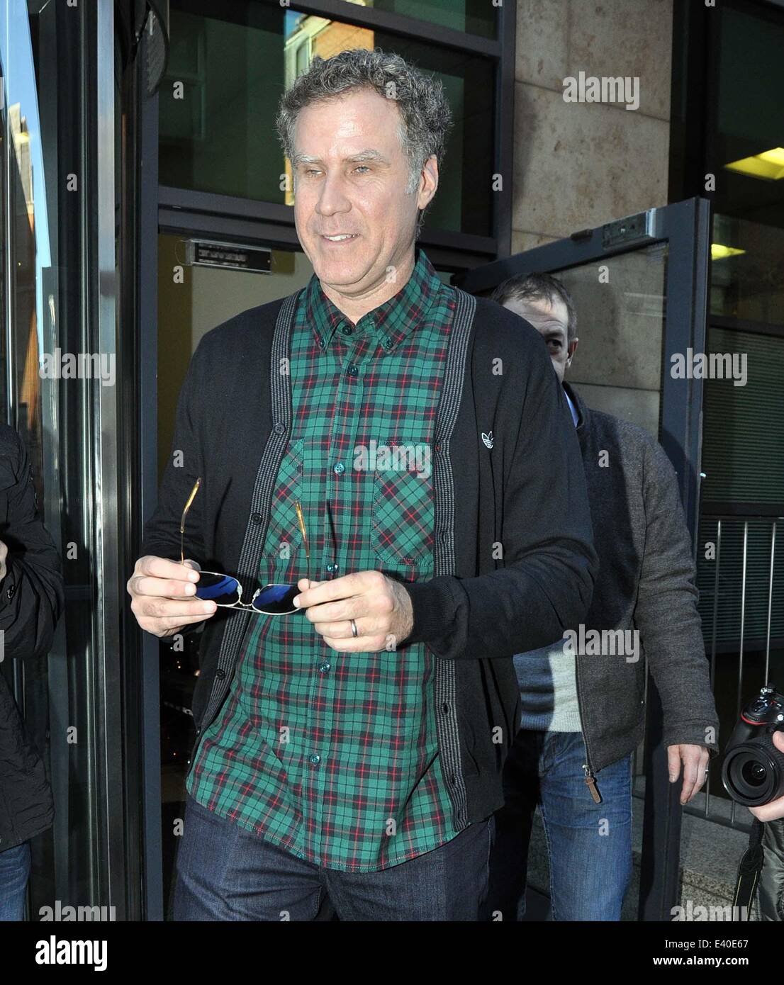 Celebrities at the Today FM studios Featuring: Will Ferrell Where ...