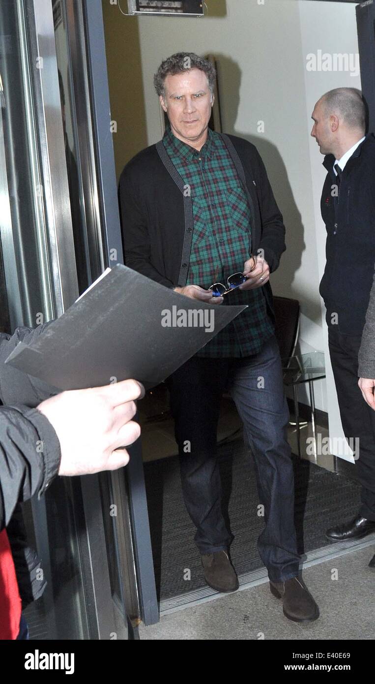 Celebrities at the Today FM studios Featuring: Will Ferrell Where ...